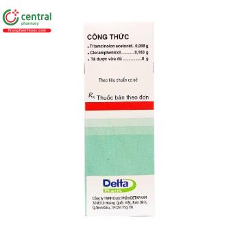 Thuốc Cortimax chứa Cloramphenicol, Triamcinolone trị các bệnh về da.