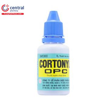 Thuốc trợ tim dạng nước Cortonyl OPC 25ml giá bao nhiêu?