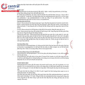 Thuốc Cortrium 40mg: tác dụng, chỉ định và lưu ý khi sử dụng