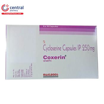 [CHÍNH HÃNG] Thuốc Coxerin - kháng sinh phối hợp điều trị lao