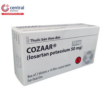 Thuốc Cozaar 50mg (Losartan 50mg) - Thuốc điều trị tăng huyết áp
