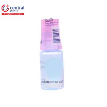 [CHÍNH HÃNG] Thuốc nhỏ mắt Cravit 0.5%: Chỉ định và liều dùng