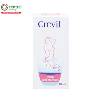Dung dịch vệ sinh phụ nữ Crevil 300ml giúp vùng kín khô thoáng