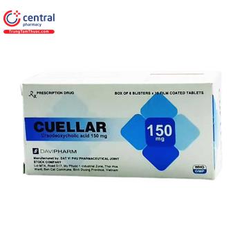 [CHÍNH HÃNG] Thuốc Cuellar 150mg - Thuốc điều trị sỏi mật