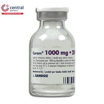 [CHÍNH HÃNG] Thuốc Curam 1000mg + 200mg điều trị nhiễm khuẩn