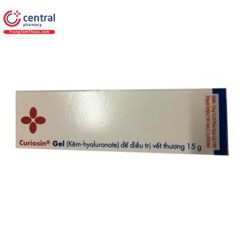 [CHÍNH HÃNG] Kem Curiosin Gel 15g điều trị vết thương, mụn trứng cá