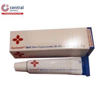 [CHÍNH HÃNG] Kem Curiosin Gel 15g điều trị vết thương, mụn trứng cá