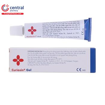 [CHÍNH HÃNG] Kem Curiosin Gel 15g điều trị vết thương, mụn trứng cá