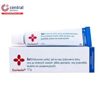 [CHÍNH HÃNG] Kem Curiosin Gel 15g điều trị vết thương, mụn trứng cá
