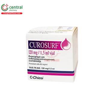 Thuốc Curosurf 120mg/1,5ml (Phospholipid chiết từ phổi lợn) điều trị ...