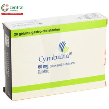 Thuốc Cymbalta 60mg - Điều trị trầm cảm nặng, rối loạn lo âu lan tỏa