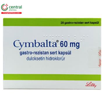 Thuốc Cymbalta 60mg - Điều trị trầm cảm nặng, rối loạn lo âu lan tỏa
