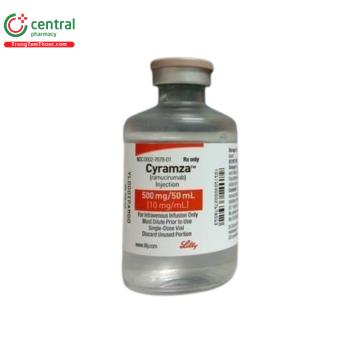 Thuốc Cyramza 500mg/50ml - Điều trị ung thư dạ dày, đại trực tràng