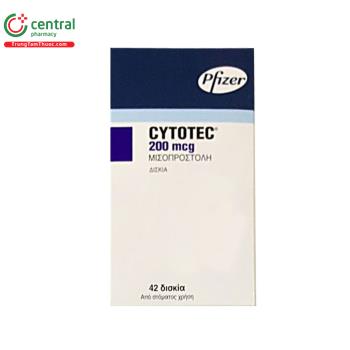 Thuốc Cytotec 200mcg giảm nguy cơ loét dạ dày do thuốc NSAID