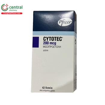 Thuốc Cytotec 200mcg giảm nguy cơ loét dạ dày do thuốc NSAID