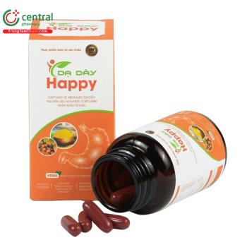 Thuốc Dạ Dày Happy - Hỗ trợ giảm acid dịch vị, bảo vệ niêm mạc dạ dày