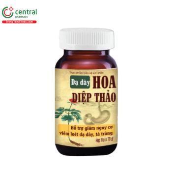 Thuốc Dạ Dày Hoa Diệp Thảo giảm nguy cơ viêm loét dạ dày, tá tràng