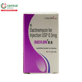 Thuốc Dacilon 0.5mg trị ung thư mua ở đâu? Giá bao nhiêu?