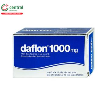 Thuốc Daflon 1000mg điều trị triệu chứng của bệnh trĩ cấp