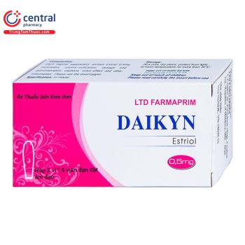 [CHÍNH HÃNG] Thuốc Daikyn - Viên đặt Estrogen tiện lợi cho phái nữ
