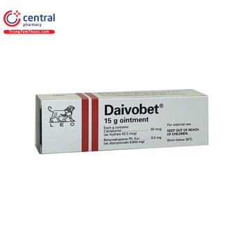 [CHÍNH HÃNG] Thuốc mỡ Daivobet 15g (LEO) điều trị vảy nến