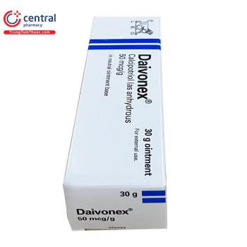 [CHÍNH HÃNG] Thuốc Daivonex - Làm mềm da, điều trị vảy nến