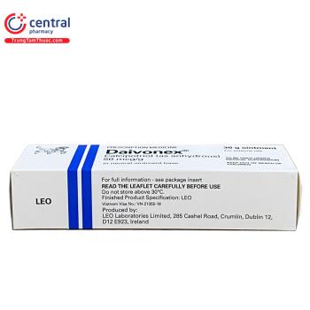 [CHÍNH HÃNG] Thuốc Daivonex - Làm mềm da, điều trị vảy nến