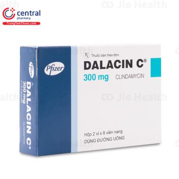 Thuốc Dalacin C 300mg (16 viên) - Thuốc điều trị nhiễm khuẩn