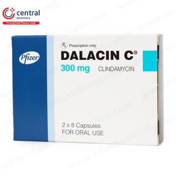 Thuốc Dalacin C 300mg (16 viên) - Thuốc điều trị nhiễm khuẩn