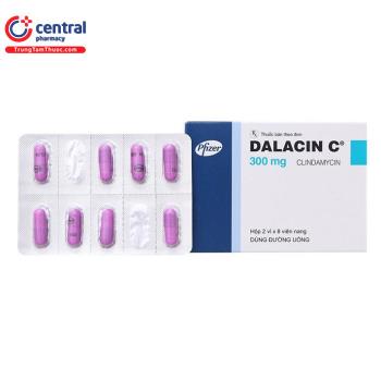 Thuốc Dalacin C 300mg (16 viên) - Thuốc điều trị nhiễm khuẩn