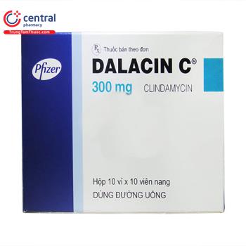 Thuốc Dalacin C 300mg (100 viên) - Thuốc kháng sinh điều trị mụn