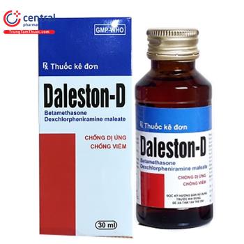 Thuốc Daleston-D 30ml - viêm mũi dị ứng không còn là nỗi lo