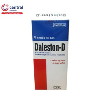 Thuốc Daleston-D 75ml - thuốc chống dị ứng: tác dụng, cách dùng