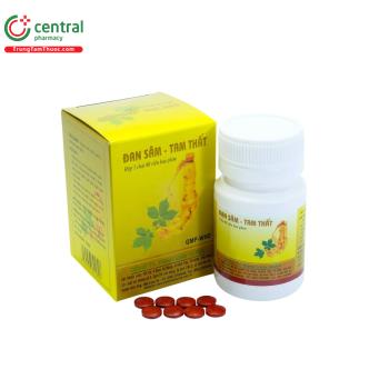 Thuốc Đan sâm - Tam thất Dược Vạn Xuân hộp 40 viên có tốt không, cách dùng
