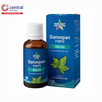 [CHÍNH HÃNG] Thuốc Danospan Forte Siro ho giảm ho hiệu quả