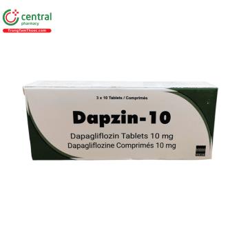 Thuốc Dapzin-10 - Thuốc điều trị đái tháo đường type 2
