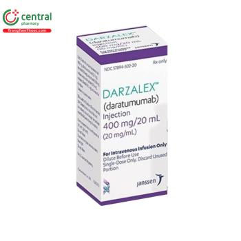 Thuốc Darzalex 400mg/20ml điều trị bệnh đa u tủy cho người lớn