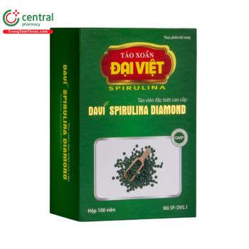 Tảo xoắn Davi Diamond tăng cường sức đề kháng, giảm mệt mỏi, đau ốm