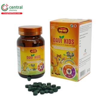 Davi Kids hỗ trợ bồi bổ cơ thể, tăng sức đề kháng, giúp ăn ngủ ngon