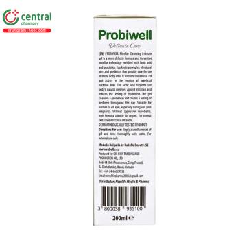 Dung Dịch Vệ Sinh Phụ Nữ Probiwell - Làm sạch, cân bằng pH, ngừa viêm