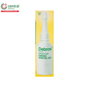 Dung dịch nhỏ tai Debrox Earwax Removal Aid - hỗ trợ loại bỏ ráy tai