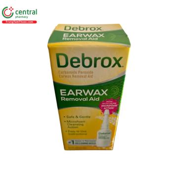 Dung dịch nhỏ tai Debrox Earwax Removal Aid - hỗ trợ loại bỏ ráy tai