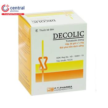 Thuốc Decolic 24mg - Thuốc điều trị rối loạn đường tiêu hóa