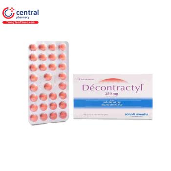 Thuốc Decontractyl 250mg - Điều trị các cơn đau do thắt cơ hiệu quả
