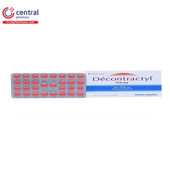 Thuốc Decontractyl 250mg - Điều trị các cơn đau do thắt cơ hiệu quả