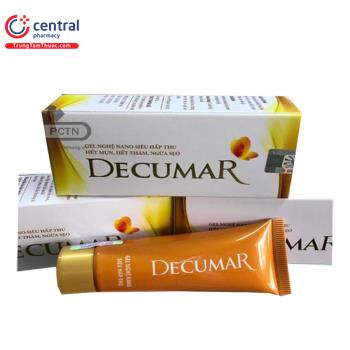 Kem trị mụn Decumar - Hết mụn, hết thâm, ngừa sẹo