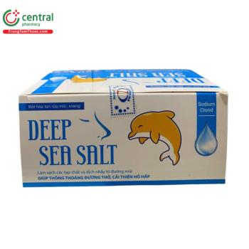 Bột hòa tan rửa mũi, xoang Deep Sea Salt giảm nghẹt mũi, sổ mũi, khó thở