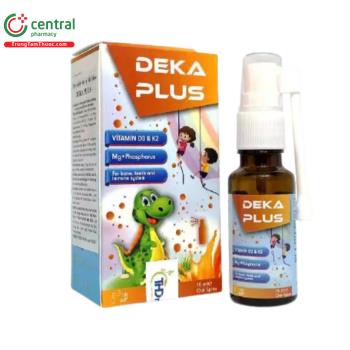 Thuốc Deka Plus - Tăng cường hấp thu, giúp xương, răng chắc khỏe