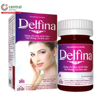 Thuốc Delfina - Hỗ trợ giảm nám, sạm da và tàn nhang bằng thảo dược