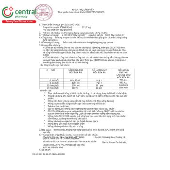 Delictase Oral Drops - Lựa chọn tốt nhất cho bé bất dung nạp từ Châu Âu